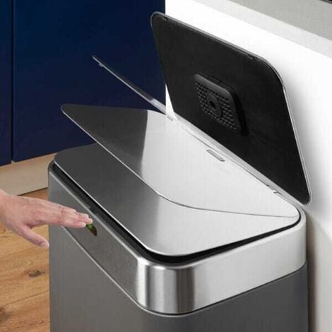 Tower 75L Sensor Bin - Grey