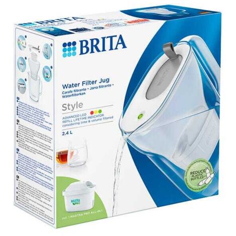 Brita Style Cool Grey Water Filter Jug