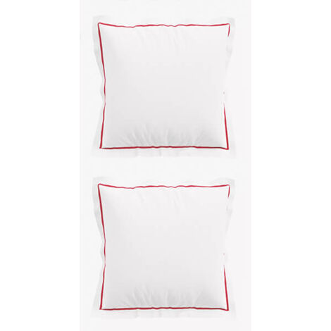 Sanderson Rubus Pillow Case Pairs Square Raspberry