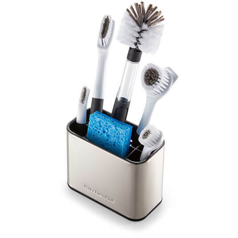 KitchenAid Stainless Steel Sink Brush Caddy