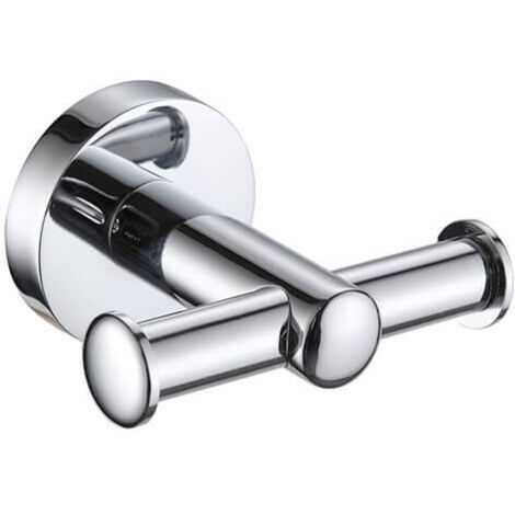Showerdrape Modernity Chrome Stainless Steel Wall Mounted Robe Hook