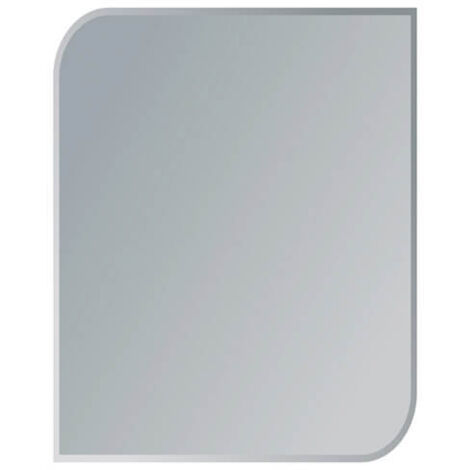 Showerdrape Islington Small Rectangular Wall Mounted 60 x 45cm Bathroom ...