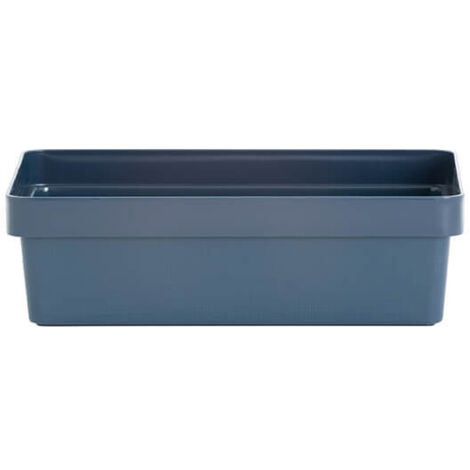 Wham Studio Linen 4.01 Utility Basket 28 x 20 x 8cm Navy
