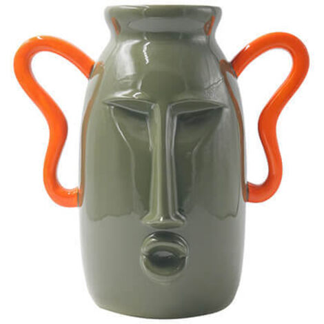 Que Rico Amor Del Color Large Green Federico Vase