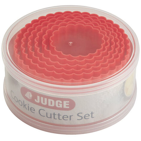 Judge Coloured Round Cutters (Set Of Six)