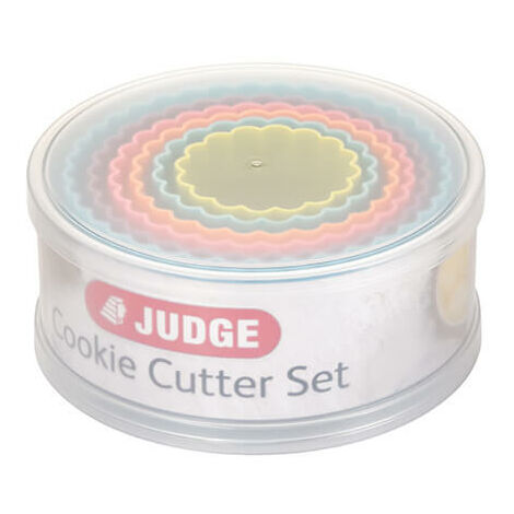 Judge Coloured Round Cutters (Set Of Six)