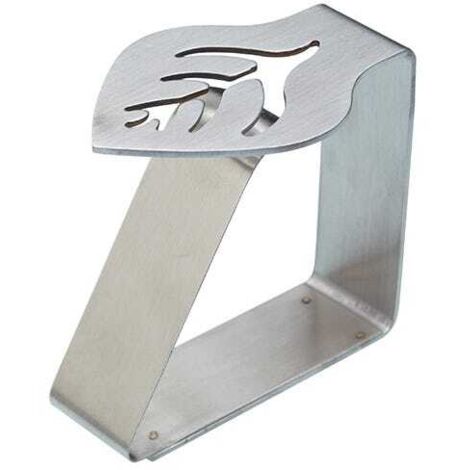 KitchenCraft Stainless Steel Leaf Shaped Table Cloth Clips