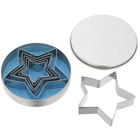 Judge Traditional 5 Point Star Cutters (Set Of Six)