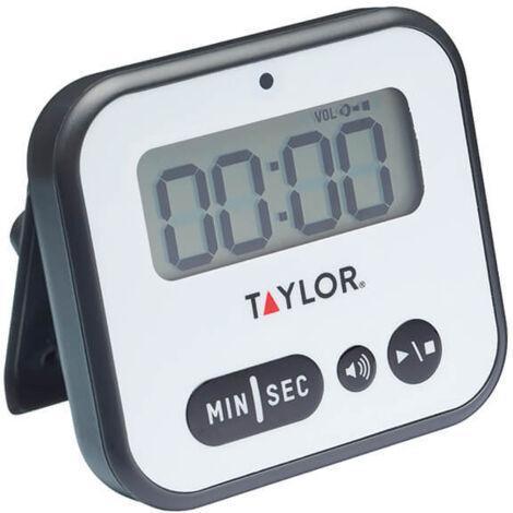Taylor Pro Super Loud Digital Timer with Light Alert