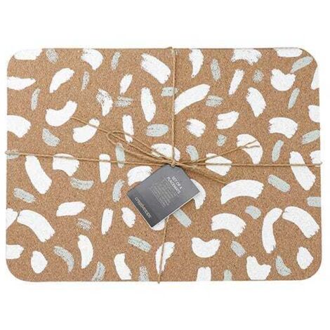 Creative Tops Cork Placemat Set Of 4 Terrazzo