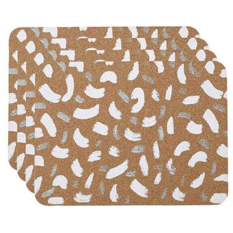 Creative Tops Cork Placemat Set Of 4 Terrazzo