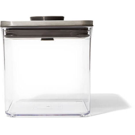 OXO Good Grips Steel POP Big Square Short 2.6L Storage Container