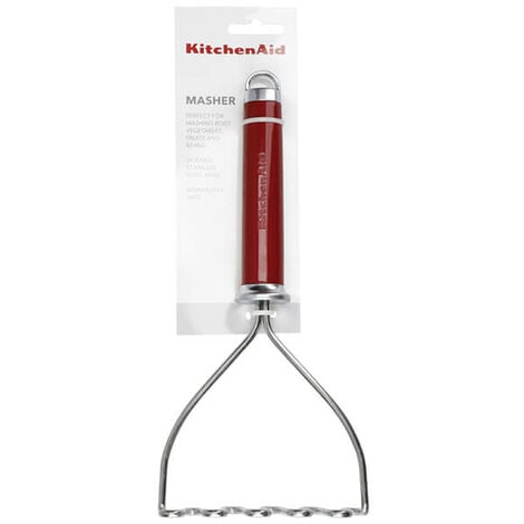 KitchenAid Stainless Steel Potato Masher Empire Red