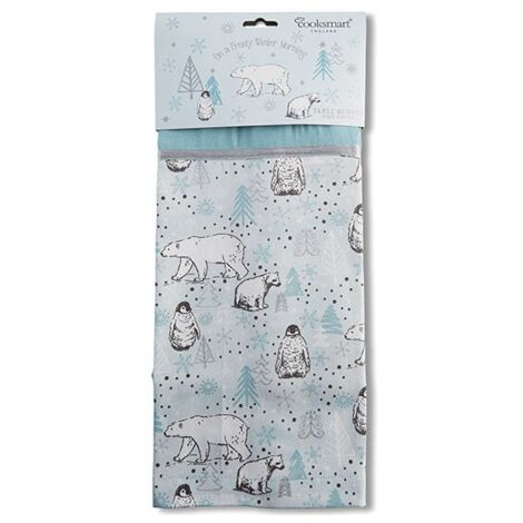 Cooksmart Frosty Morning Table Runner