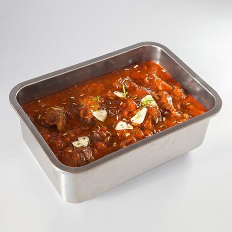 MasterClass Stainless Steel Storage 2 Litre Food Container