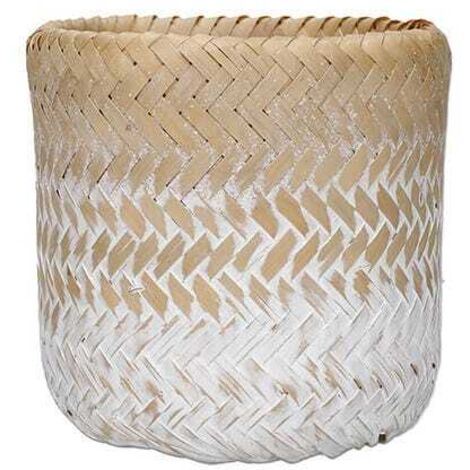 KitchenCraft Woven Bamboo Ombre Planter