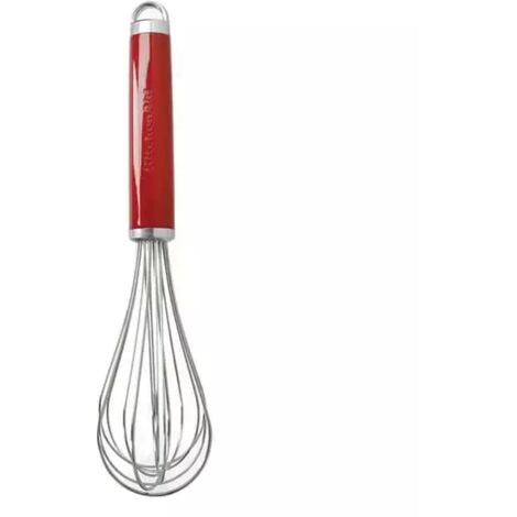KitchenAid Stainless Steel Manual Hand Whisk Empire Red