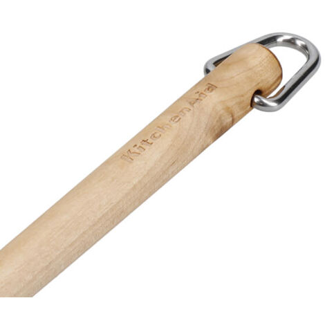 KitchenAid Birchwood Mixer Spatula with Silicone Head Red