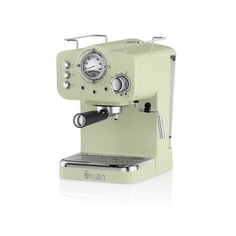Swan Retro Green Pump Espresso Coffee Machine