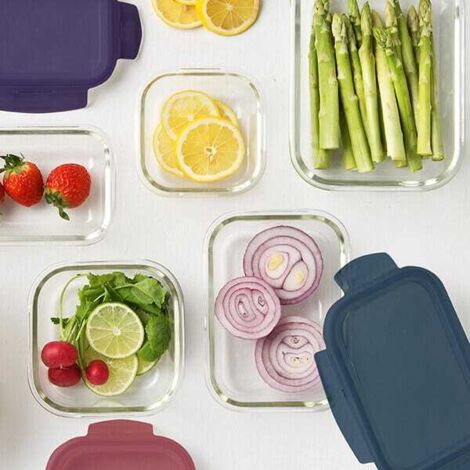 LocknLock Eco 1L Rectangular Oven Glass Container