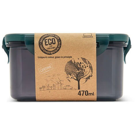 Lock & Lock Eco 470ml Rectangular Storage Container
