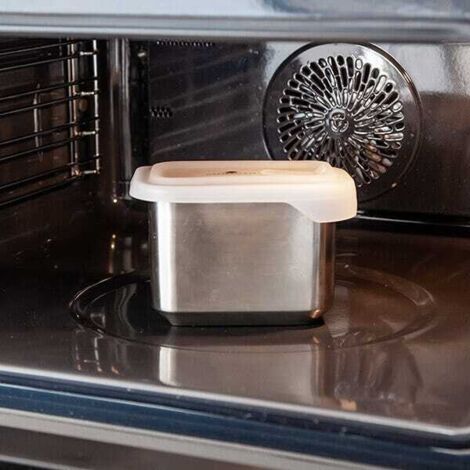 MasterClass Stainless Steel Storage 1 Litre Food Container