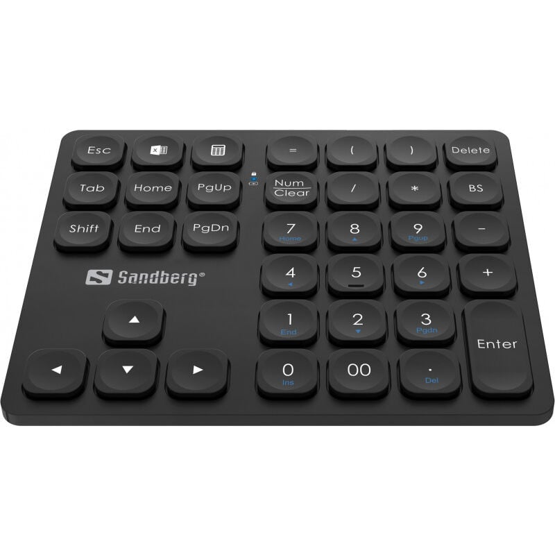 Sandberg Wireless Numeric Keypad Pro, Pavé Numérique Portable avec ...
