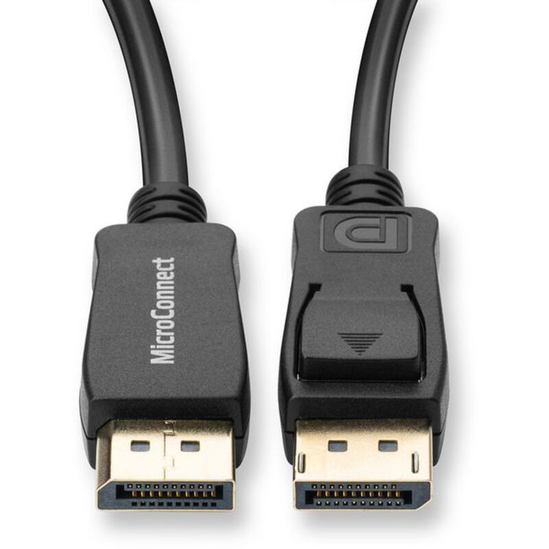 MicroConnect 4K DisplayPort 1.2 Cable 0.5m Displayport version 1.2 ...