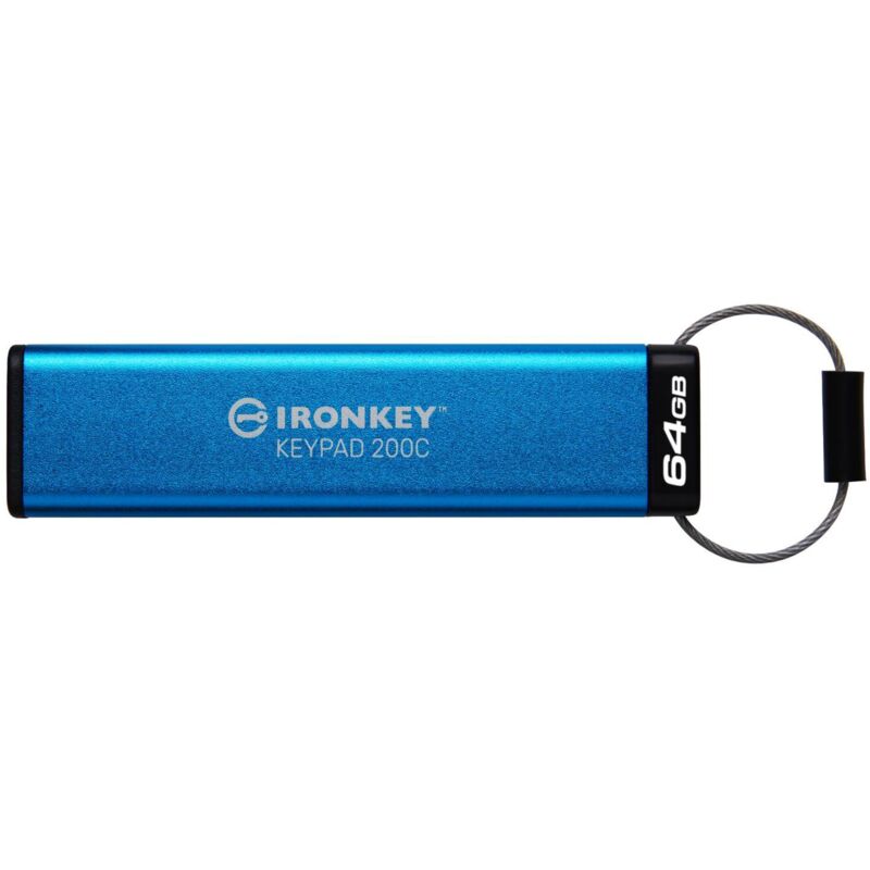 KINGSTON Kingston IronKey Keypad 200C Clé USB Type-C à chiffrement ...