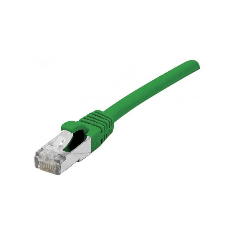 divers Cordon RJ45 CAT 6A S/FTP TPE écologique snagless vert certifié ...