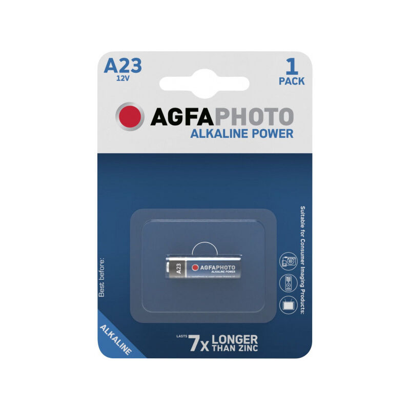 AGFAPHOTO Battery Power Alkaline MN21 V23GA A23 (1-Pack) (110-803807)