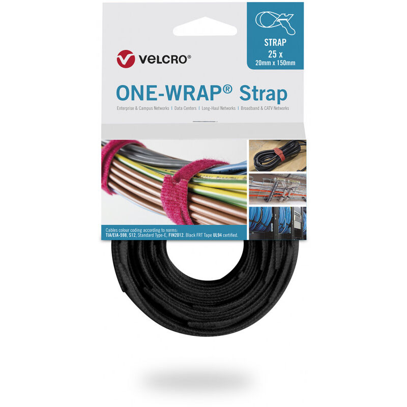 VELCRO ONE-WRAP - Attache de câble détachable - Polypropylène (PP ...