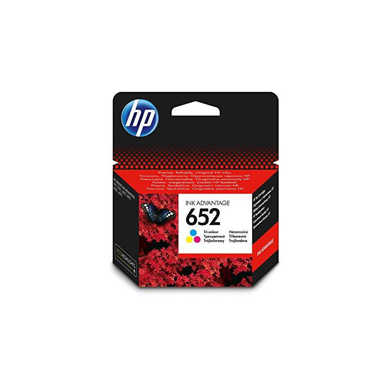 Hewlett Packard HP 652 Tri-color Original Ink Advantage Cartridge ...