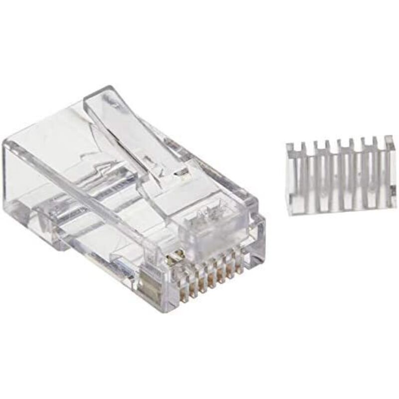 StarTech.com Fiche modulaire Cat6 RJ45 pour fil solide - Paquet de 50 ...