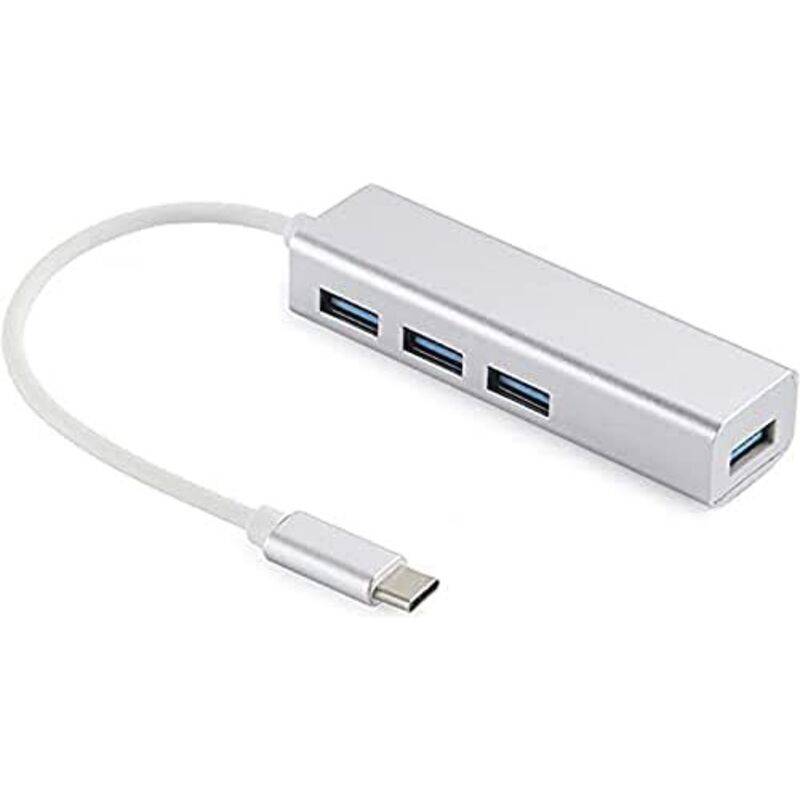 Sandberg SANDBERG USB-C to 4 x USB 3.0 Hub SAVER - USB 2.0 Type-C - USB 3.2 Gen 1 (3.1 Gen 1 ...