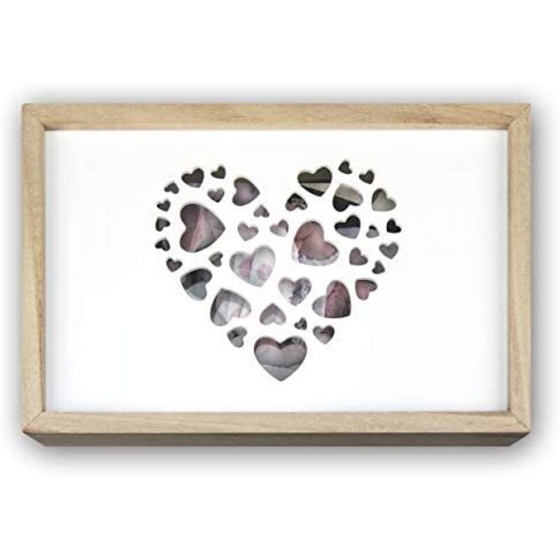 Zep ZEP Boîte coeur USB 13x18 Bois pour photos & sticks CZ1257
