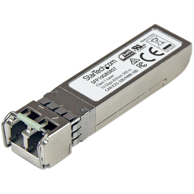 StarTech.com Module de transceiver SFP+ 10GBase-SR à fibre optique 10 Gigabit - Conforme aux ...