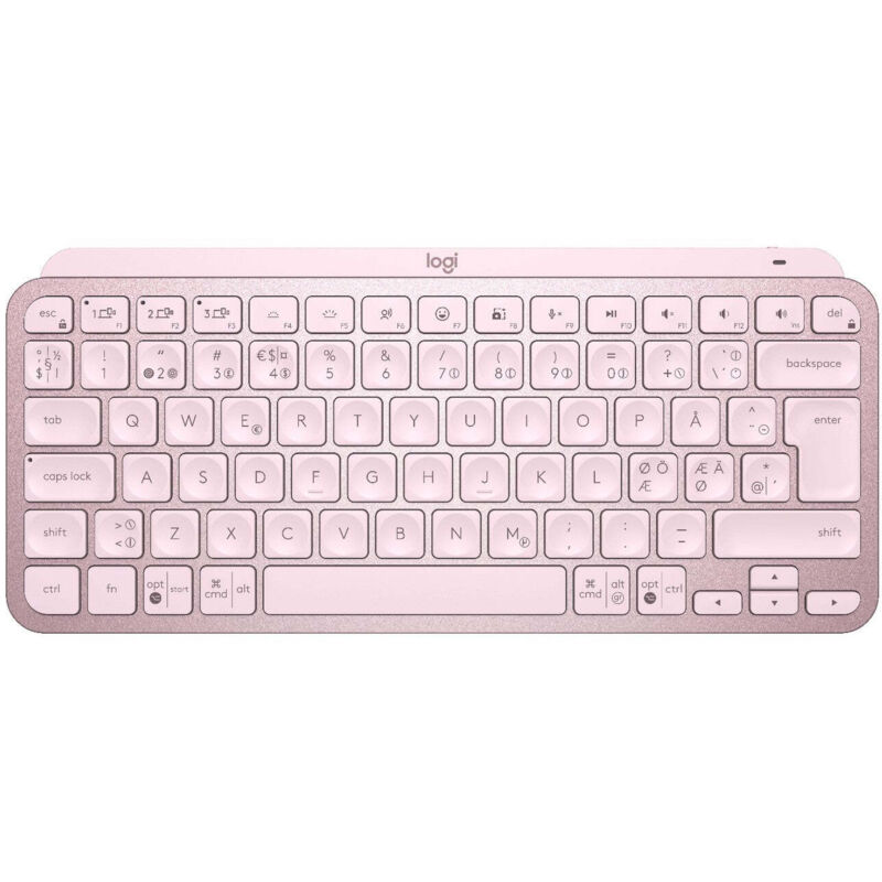 Logitech LOGITECH - INPUT DEVICES MXKEYS Mini WRLS Illuminated KB Rose ...