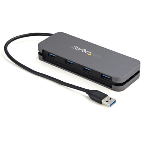 StarTech.com Hub USB 3.0 à 4 Ports - USB-A vers 4x USB-A - Mini Hub USB 3.2 Gen 1 Type-A ...