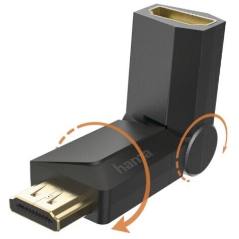 hama Hama Adaptateur HDMI Prise HDMI (Angle, Rotatif, Compact, 4096 x ...
