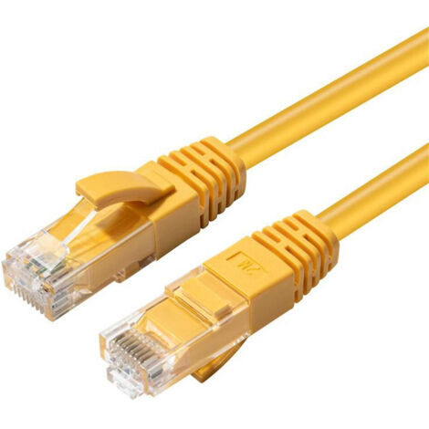MicroConnect CAT6A UTP 2m Yellow LSZH Undshielded Network Cable, LSZH ...