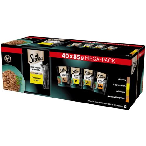Sheba Selection Select Slices in Sauce 40 x 85 g Nourriture humide pour ...