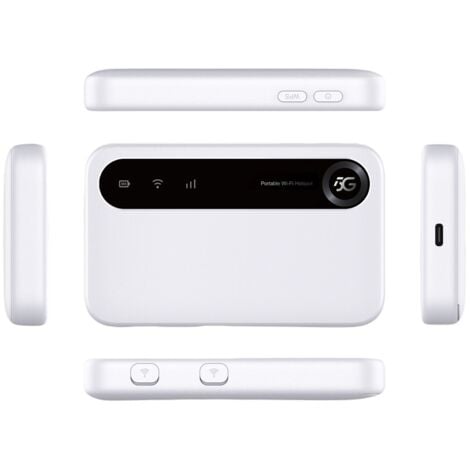 ZTE U50, Point d'accès WiFi Portable 5G avec Emplacement SIM débloqué, Modem-routeur 5G à Faible ...