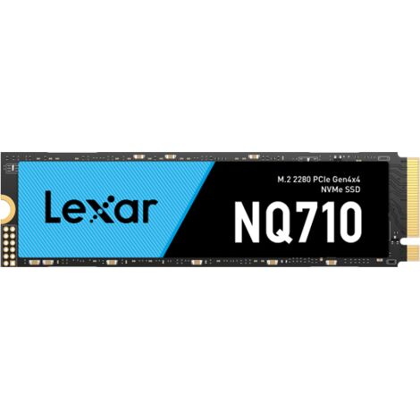 Lexar NQ710 500 Go PCIe 4.0 SSD Interne, M.2 2280 PCIe Gen4x4 NVMe 1.4 ...