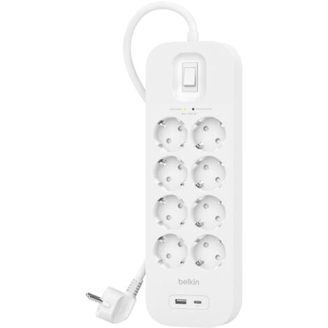 belkin Belkin Surge Socket 8-fold, USB-A+C, 900J.SRB003VF2M