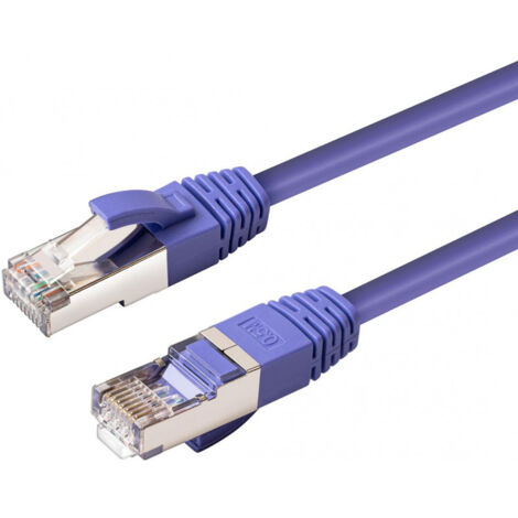 MicroConnect Microconnect CAT6A S/FTP 1m Purple LSZH Marque (MC-SFTP6A01P)