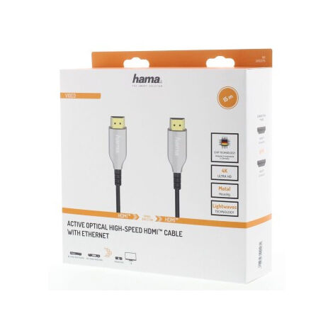 hama Kabel Hama HDMI - HDMI 15m srebrny (002052750000)