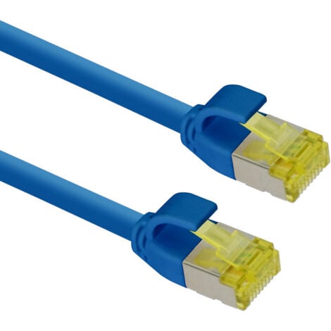 helos Helos Câble patch ultra fin S/FTP Cat 6A Bleu 2 m (333082)