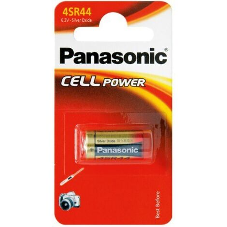 Panasonic 1 4 SR 44 - Battery - 160 mAh (4SR44L/1BP)