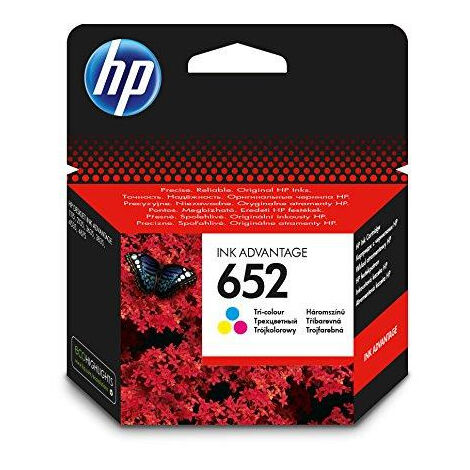 Hewlett Packard HP 652 Tri-color Original Ink Advantage Cartridge ...